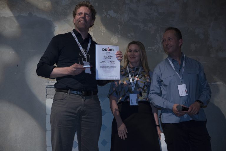 Winner of the DRUID Best Paper Award 2018 – Druid